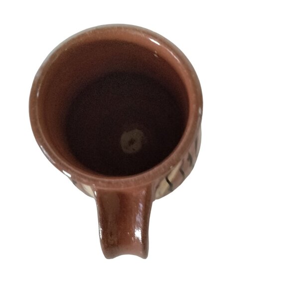 Kate Brown | Dining | Coffee Cup Handcrafted Pottery Folk Face Rustic ...
